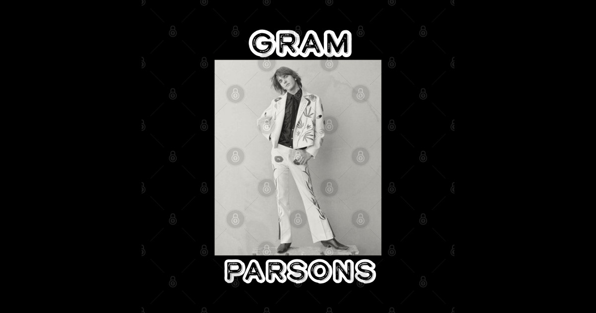 Gram Parsons - Gram Parsons - Posters and Art Prints | TeePublic