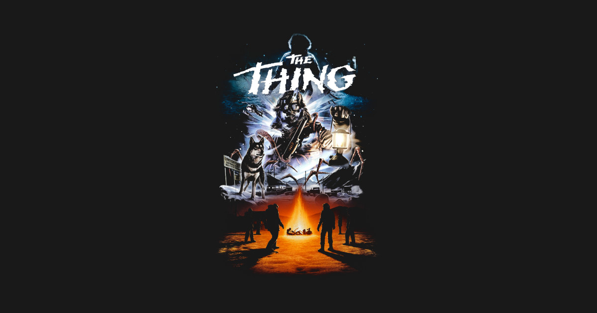 The Thing - Paranoia choked atmosphere (1982) - Movie - T-Shirt | TeePublic