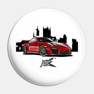 Porsche 911 Gt3 Rs Hypercar Pins and Buttons for Sale | TeePublic