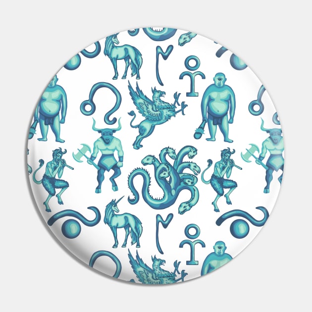 Mythical Creatures Sticker Pack and All Over Print - Mythical Creatures ...