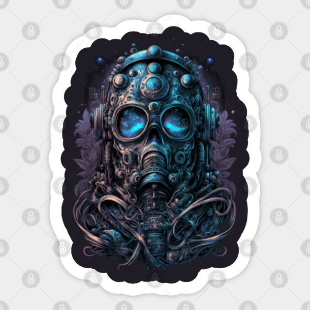 Gas Mask Soldier - Gas Mask - Sticker | TeePublic