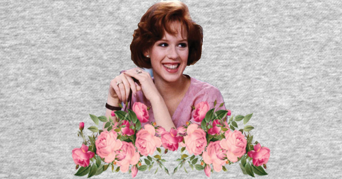 Molly Floral - Molly Ringwald - T-Shirt | TeePublic