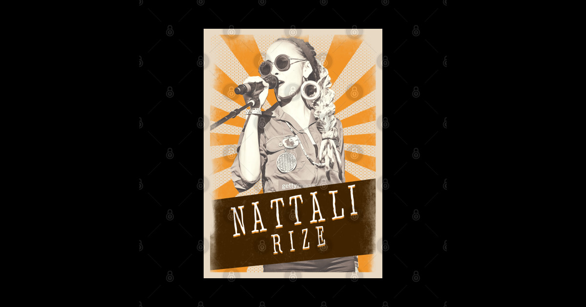 Vintage Aesthetic Nattali Rize Reggae - Nattali Rize - Sticker | TeePublic