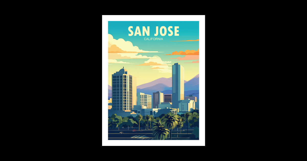 SAN JOSE - San Jose - Sticker | TeePublic