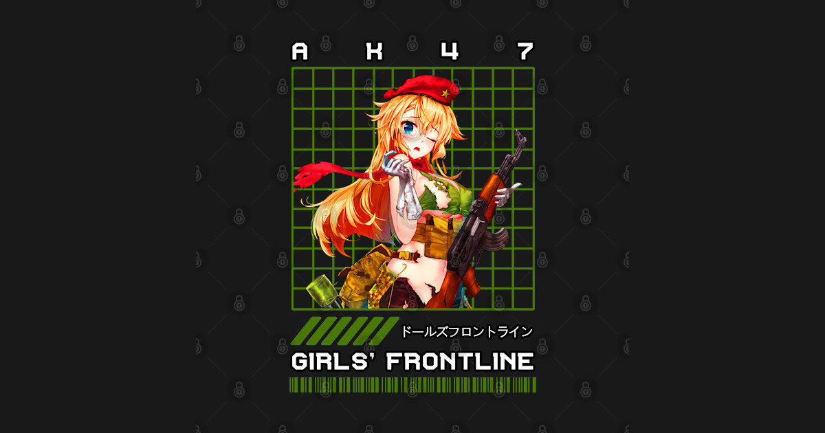 AK47 | Girls Frontline - Girls Frontline - T-Shirt | TeePublic