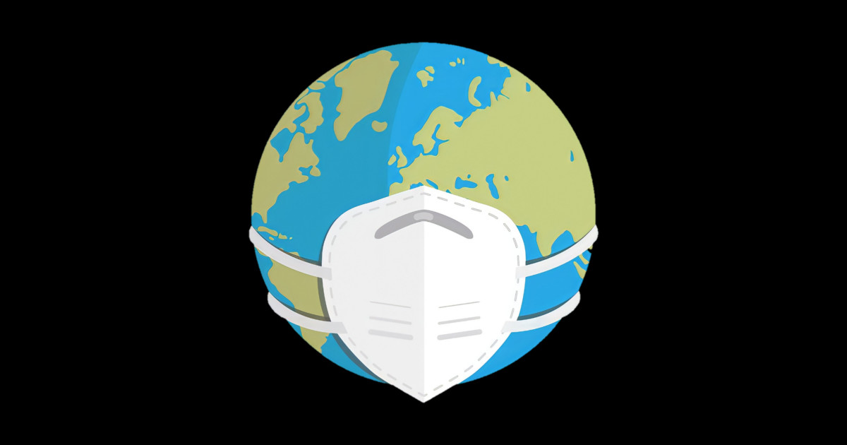 TJC - Earth's Mask - Earth - Sticker | TeePublic