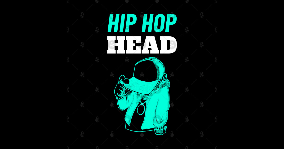 Hip Hop Head - Gift for Hip Hop Lovers - Hip Hop - Magnet | TeePublic