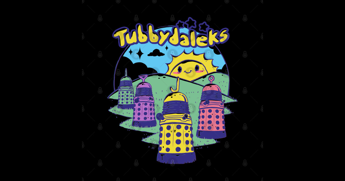 Tubby Daleks - Doctor Who - Pin | TeePublic