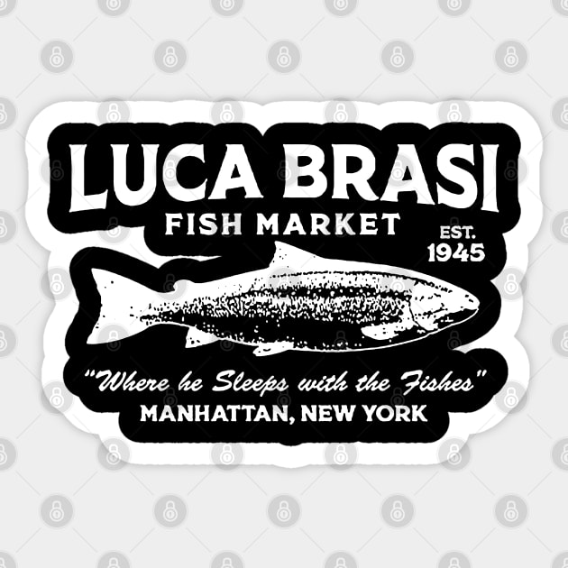 Luca Brasi F - The Godfather - Sticker | TeePublic