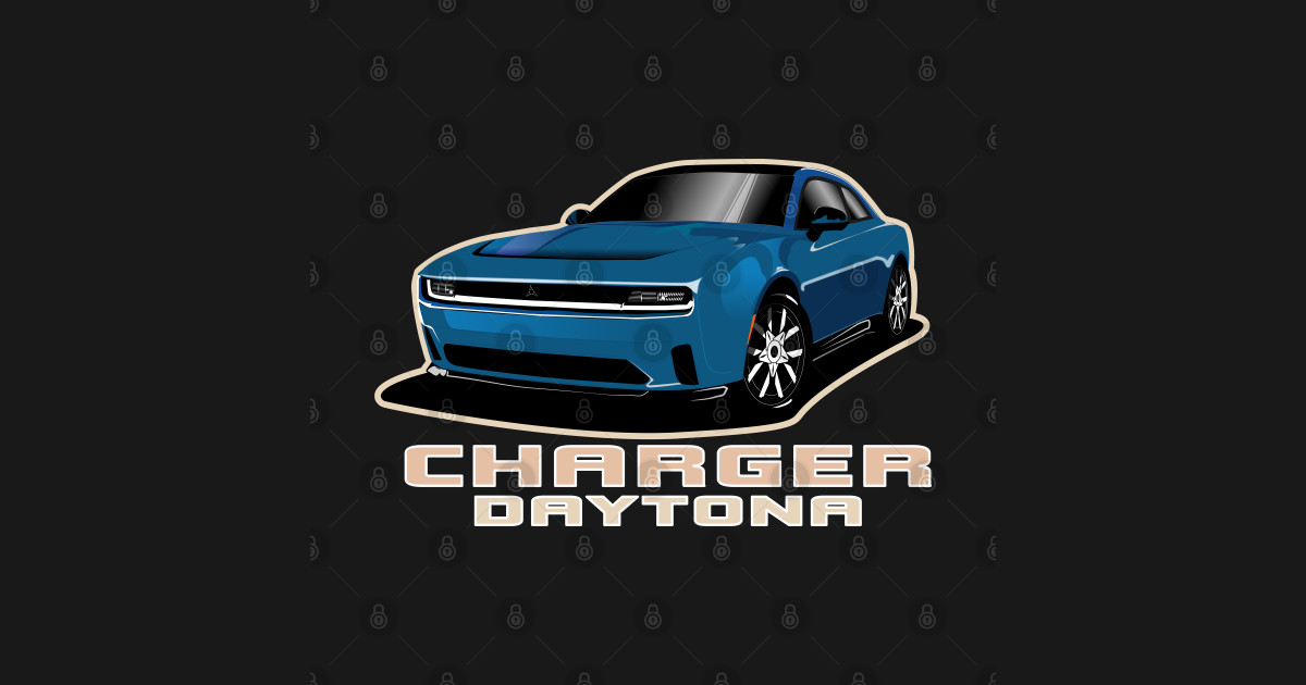 Charging Into The Future - 2025 Charger Daytona - Charger - T-Shirt ...