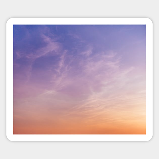 Sunset sky - Sunset - Sticker | TeePublic