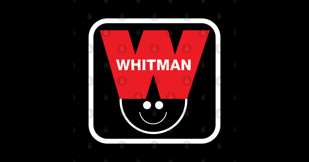 Whitman Logo - Dark - Whitman - Sticker | TeePublic