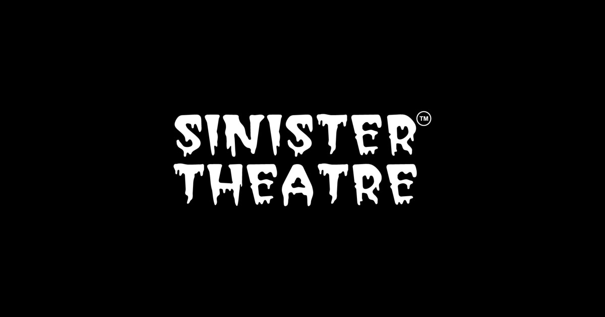 Sinister Theatre Logo - Sinister Theatre - Sticker | TeePublic