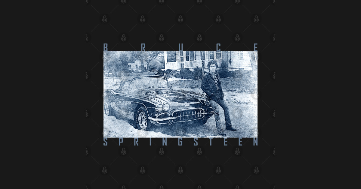 BRUCE SPRINGSTEEN - Bruce Springsteen - T-Shirt | TeePublic