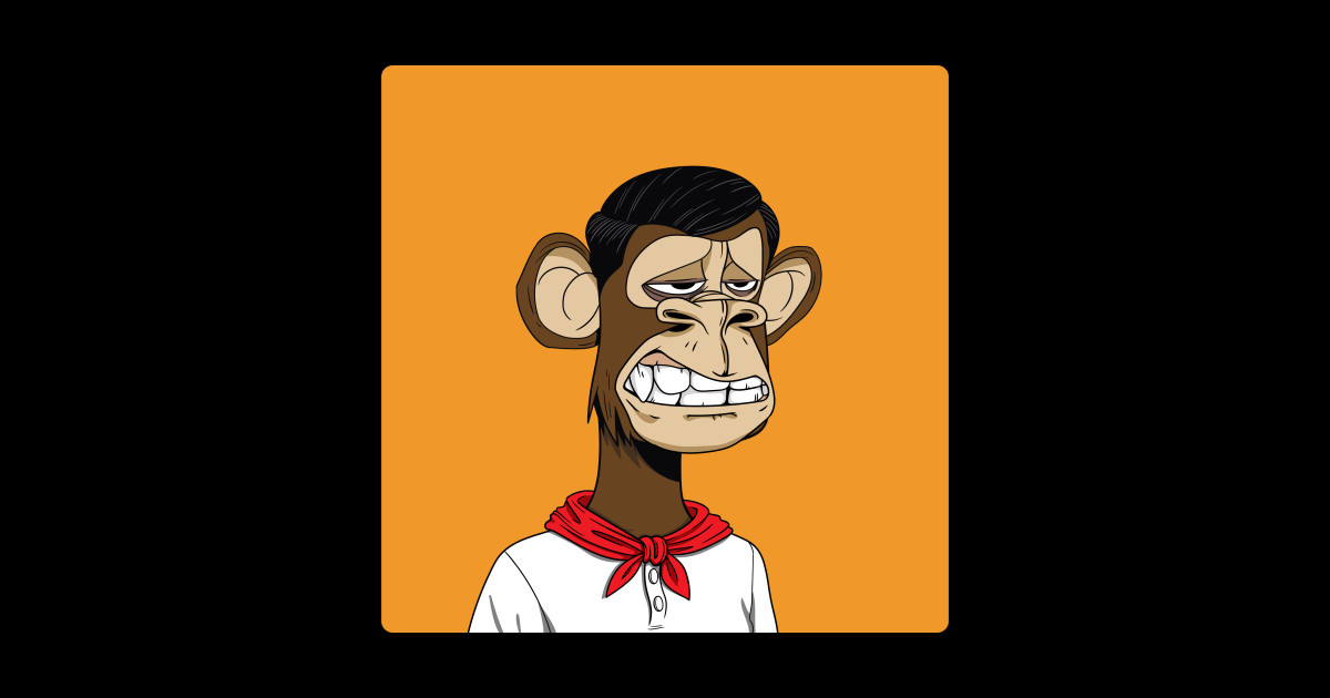 Andres Bonifacio Bored Monkey - Nft - Posters and Art Prints | TeePublic