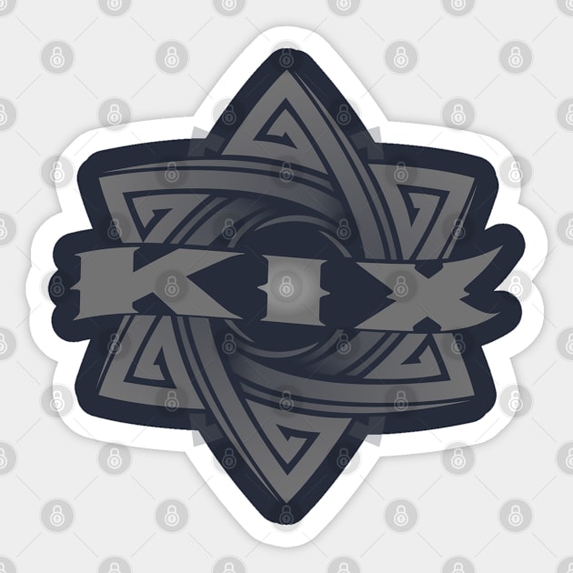 Kix Tribal Star - Musician - Sticker | TeePublic