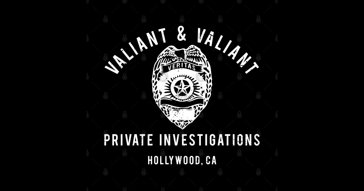 Valiant and Valiant - Who Framed Roger Rabbit - Sticker | TeePublic