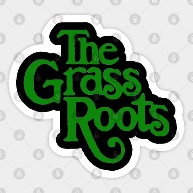 THE GRASS ROOTS BAND - The Grass Roots Band - Sticker | TeePublic