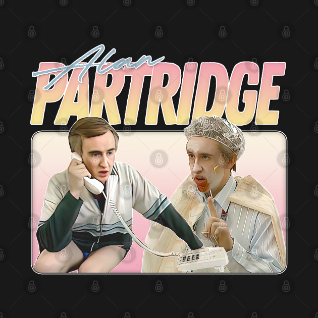 Alan Partridge / Retro Style Fan Artwork - Alan Partridge - T-Shirt ...