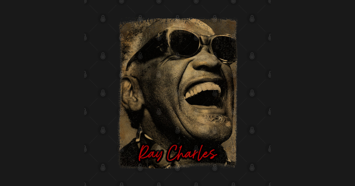 80s Classic Ray Charles - Ray Charles - T-Shirt | TeePublic