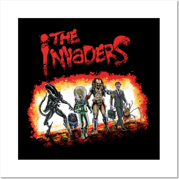 The Invaders - Aliens - Posters and Art Prints | TeePublic