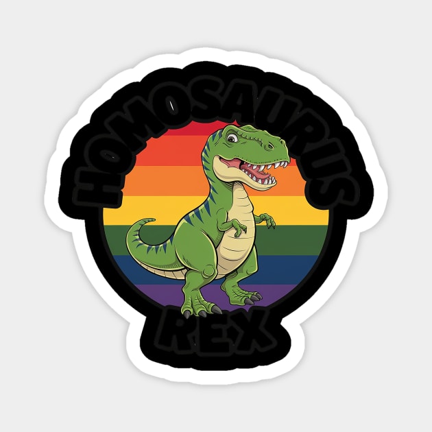 Homosaurus Rex Dinosaur Rainbow Flag Dino LGBT-Q - Homosaurus Rex ...