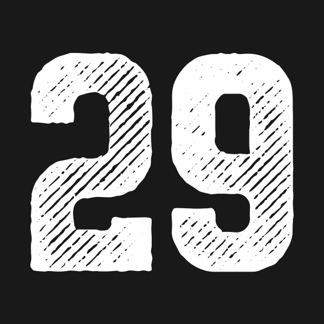Rough Number 29 - 29th Birthday - T-Shirt | TeePublic