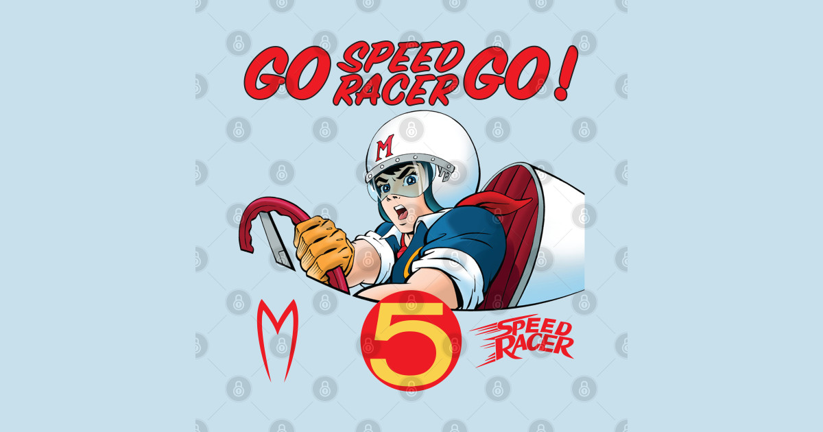 Go Speed Racer Go! - Speed Racer - T-Shirt | TeePublic