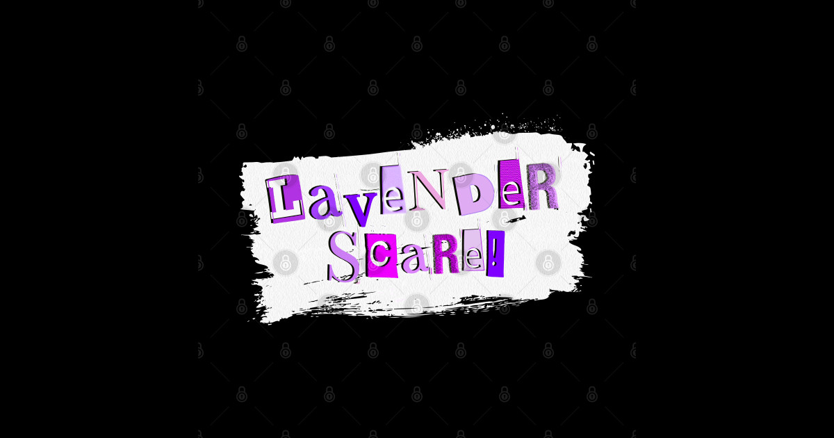 Lavender Scare! - Lavender Scare - Sticker | TeePublic