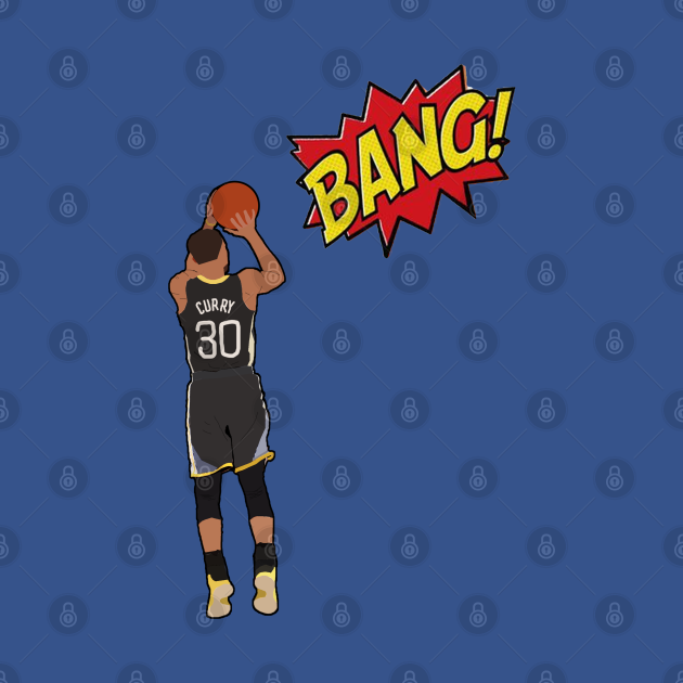 Steph Curry - Bang - Nba - T-Shirt | TeePublic