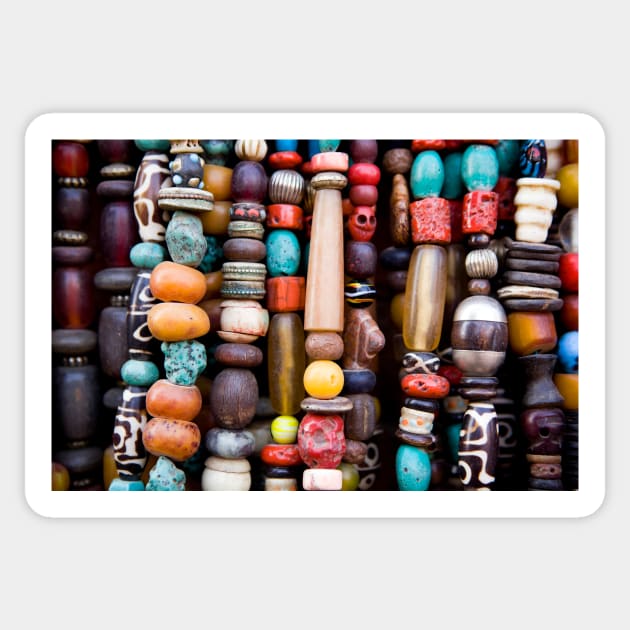 Bead Necklace Jewellery - Beads - Sticker | TeePublic