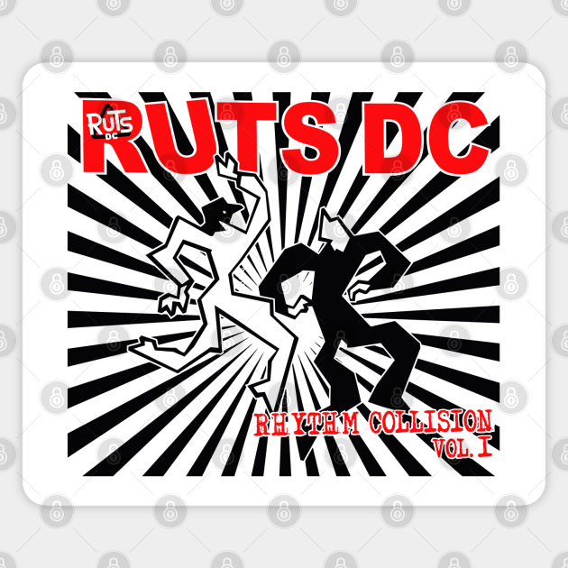 Ruts DC Rhythm Collision Vol 1 - Band - Sticker | TeePublic