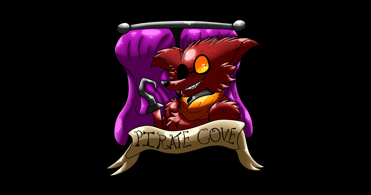 PIRATE COVE - Foxy - Fnaf - Sticker | TeePublic