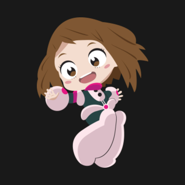 Chibi Ochaco Uraraka - Ochaco Uraraka - Kids T-Shirt | TeePublic