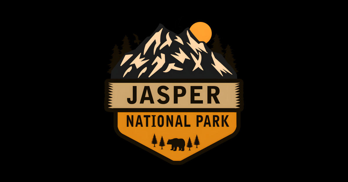 Jasper National Park - Jasper National Park - Sticker | TeePublic