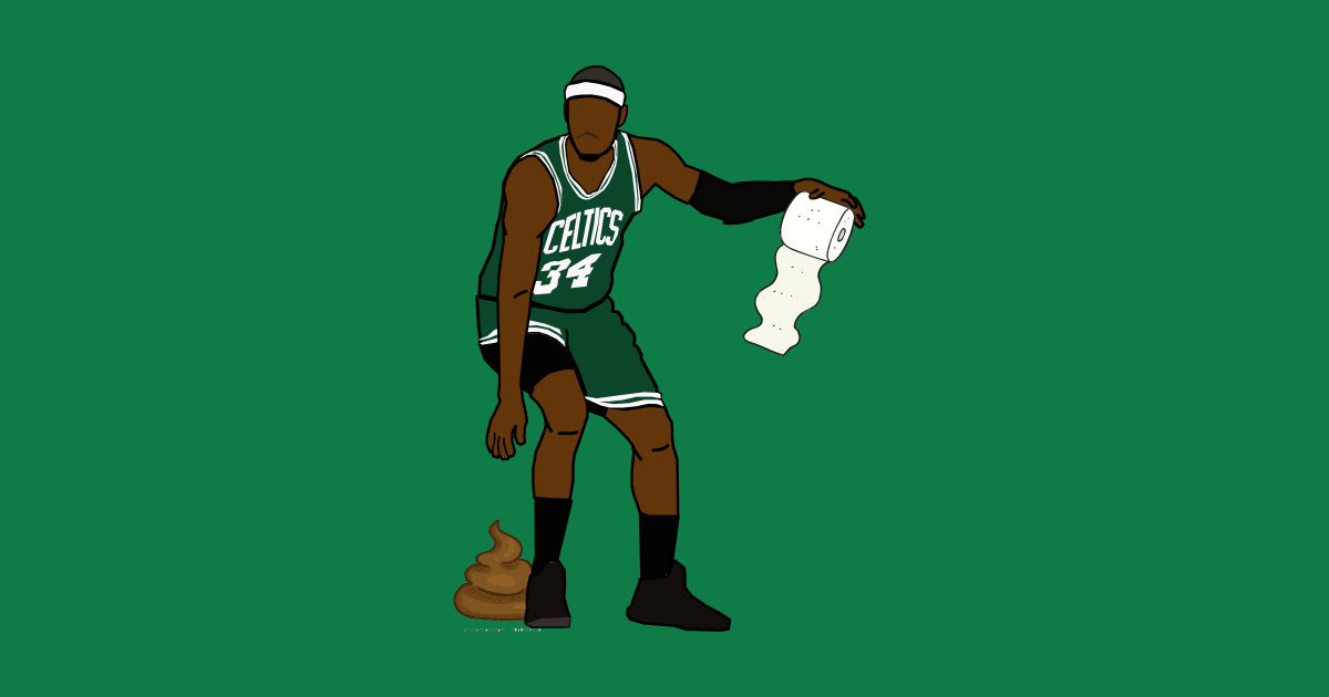 Paul Pierce 'The Poop' - NBA Boston Celtics - Nba - T-Shirt | TeePublic