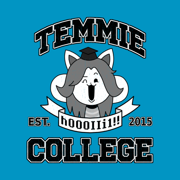 Temmie College - Undertale - Kids Hoodie | TeePublic