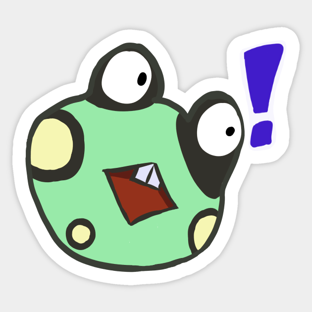 Frobert The Frog - Animal Crossing New Horizons - Sticker | TeePublic