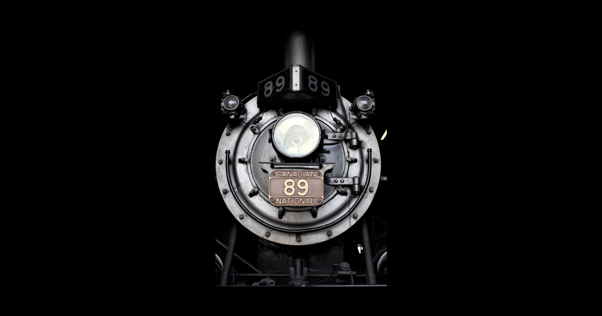 Canadian National Engine #89 - Train - Posters and Art Prints | TeePublic