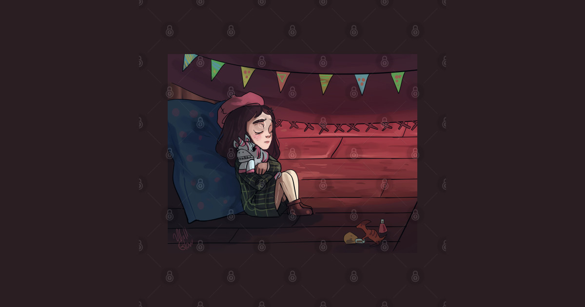 Little Misfortune - Little Misfortune - Sticker | TeePublic