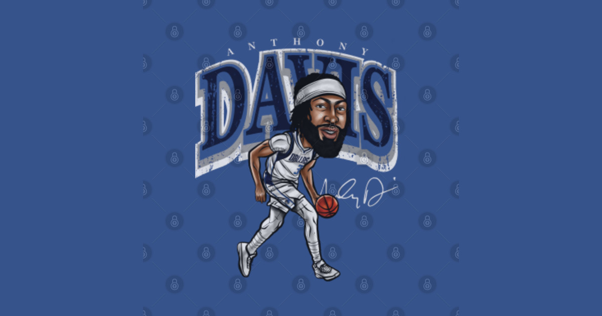 Anthony Davis Dallas Cartoon - Anthony Davis - T-Shirt | TeePublic