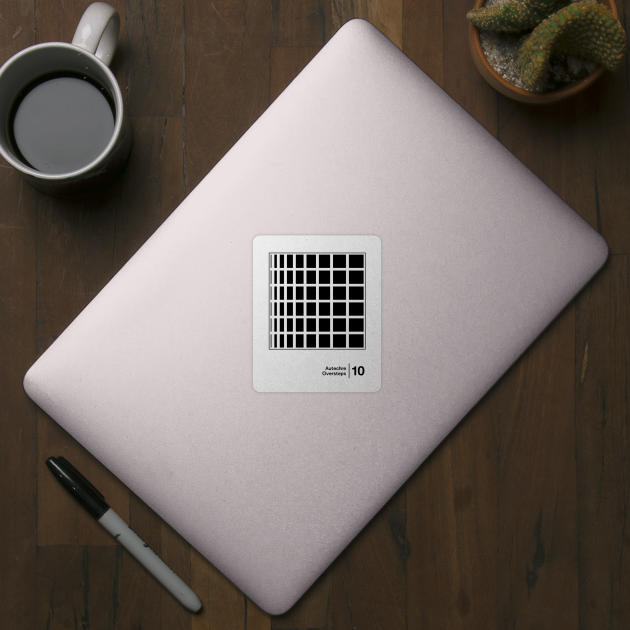 Autechre / Minimal Graphic Artwork Design - Autechre - Sticker | TeePublic