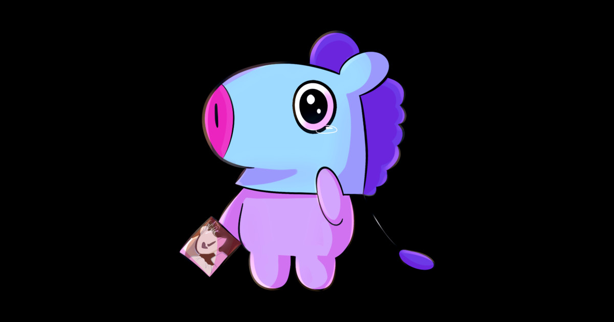 Sad MANG - Bt21 - Sticker | TeePublic