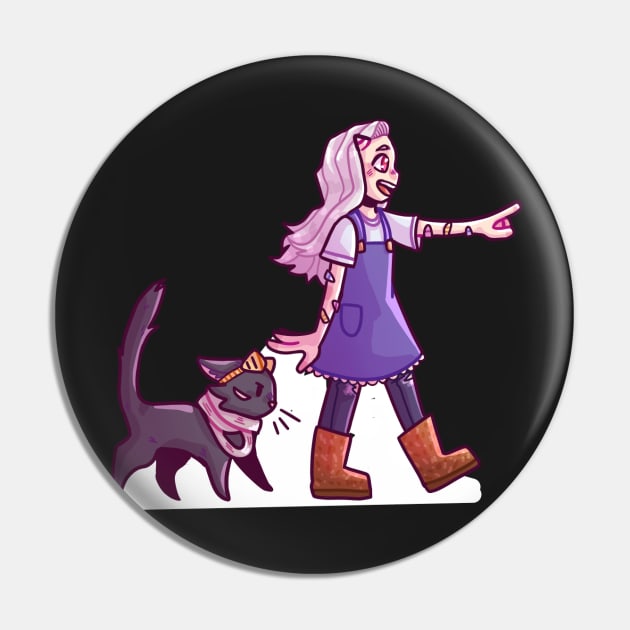 eri and catzawa - Bnha - Pin | TeePublic