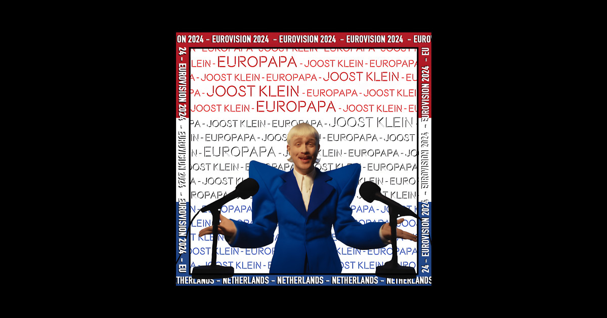 Eurovision 2024 Joost Singer Klein Europapa Netherlands - Joost Singer ...