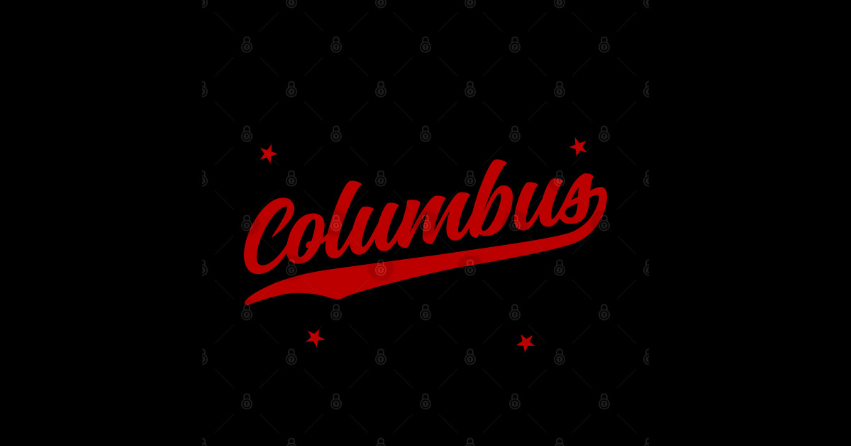 Vintage Columbus Ohio The Arch City Retro USA - Columbus Ohio - Sticker ...