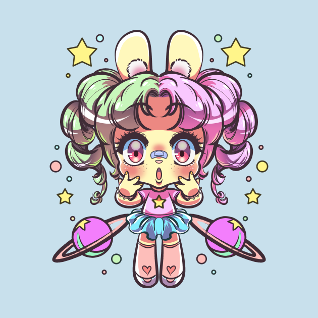 Spacey - Kawaii - T-Shirt | TeePublic