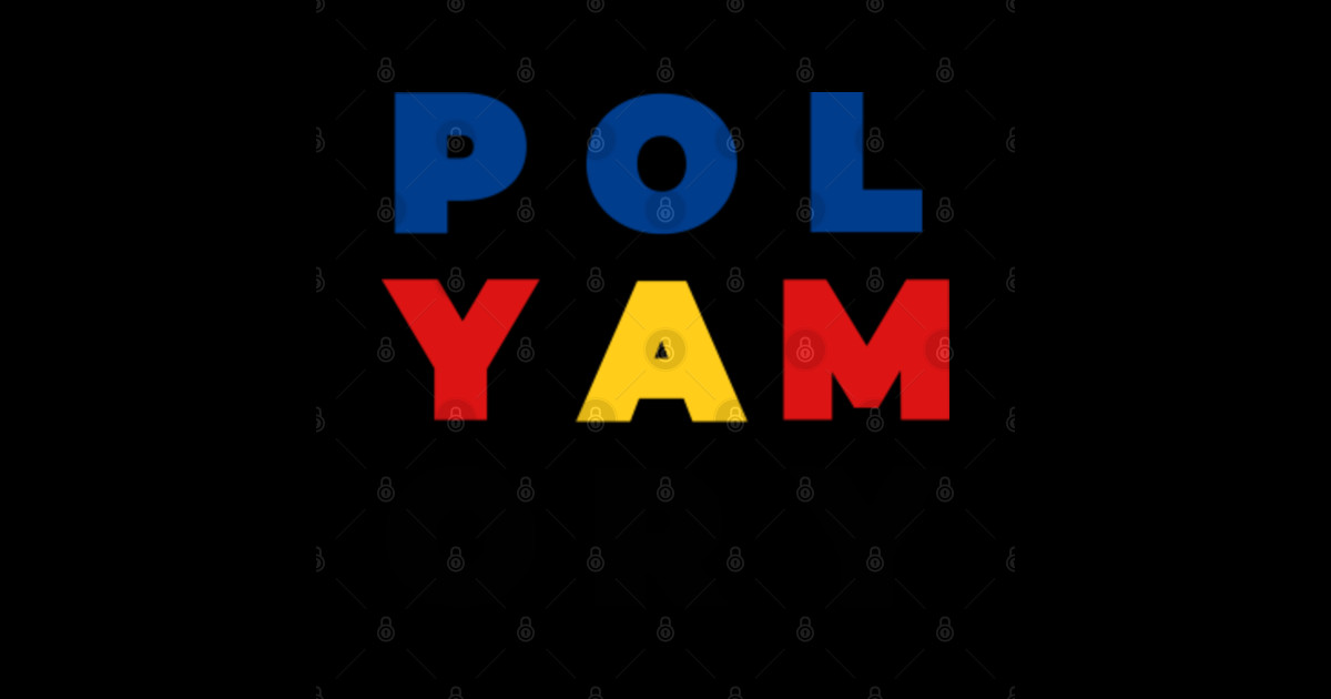 Polyamory Pride Flag Colors - Polyamory - Sticker | TeePublic