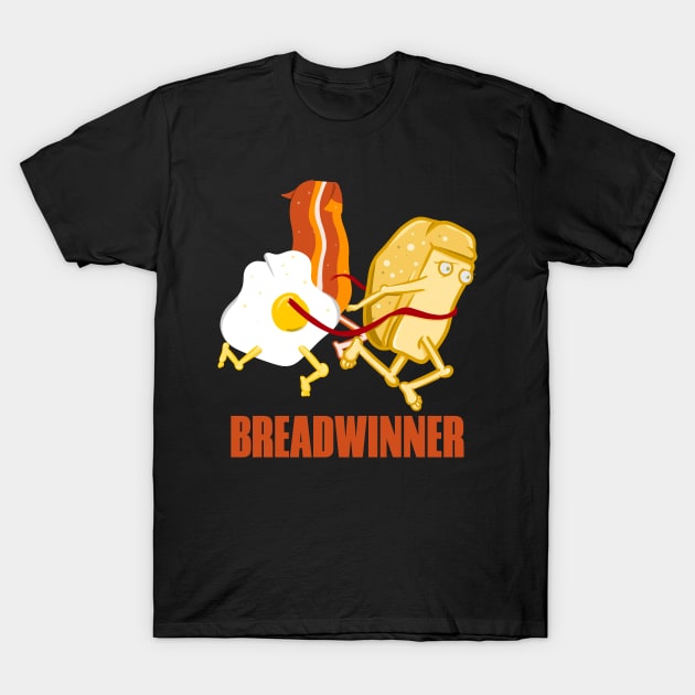 Loaf of bread running - Running - T-Shirt | TeePublic