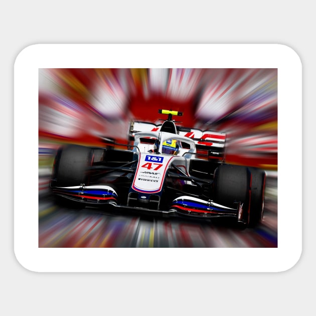 Mick Schumacher - F1 - Schumi - Sticker | TeePublic